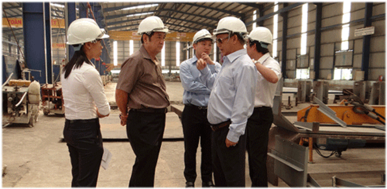 HIDA-AOTS Alumni Association Visited and Worked in Tan Thanh