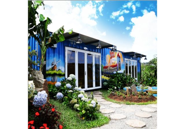 Làm nhà nghỉ bằng container - Xu hướng hot nhất 2025