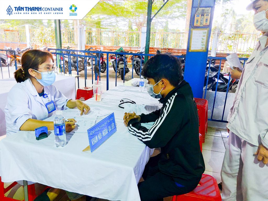 Công ty Tân Thanh tổ chức khám sức khỏe định kỳ cho cán bộ công nhân viên