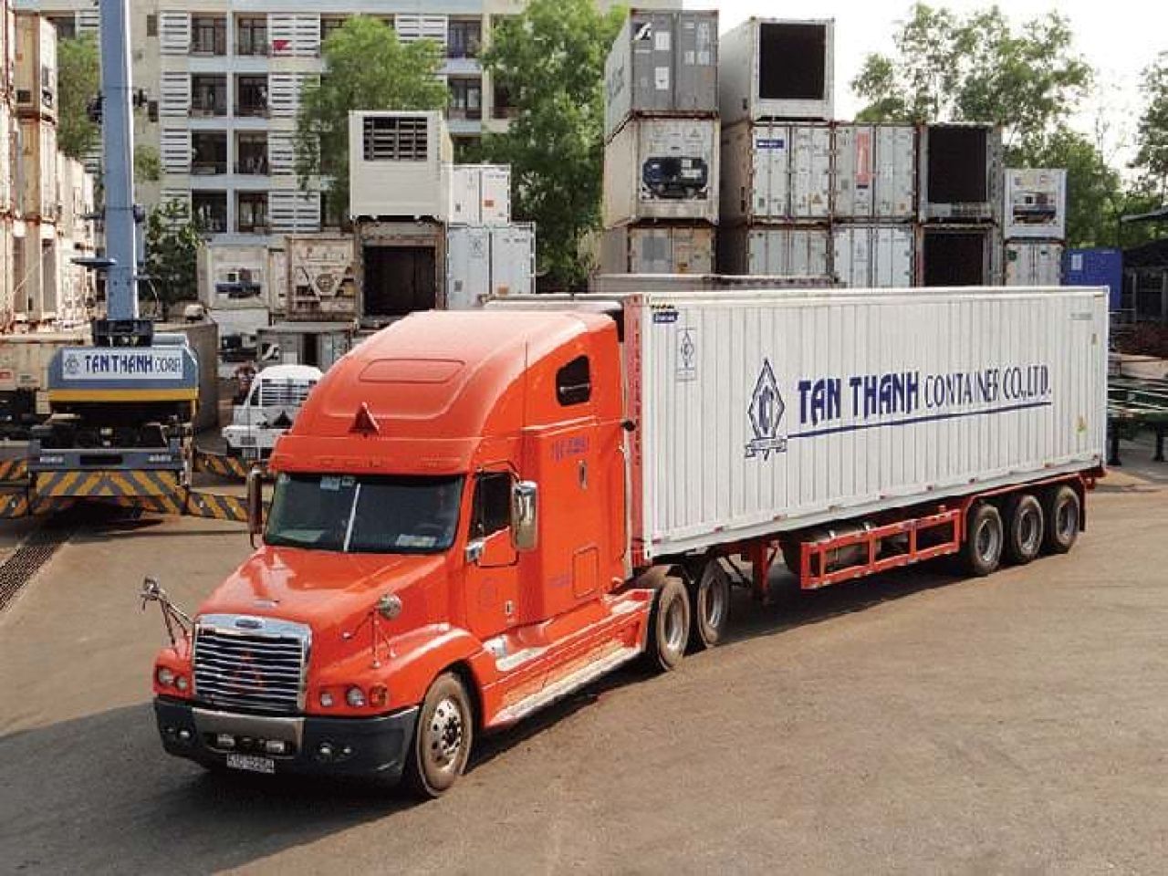 Những điều về xe container có thể bạn chưa biết