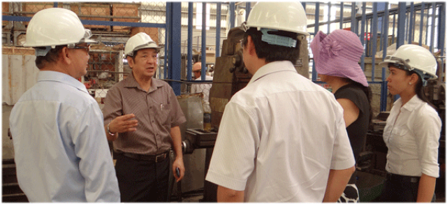 HIDA-AOTS Alumni Association Visited and Worked in Tan Thanh