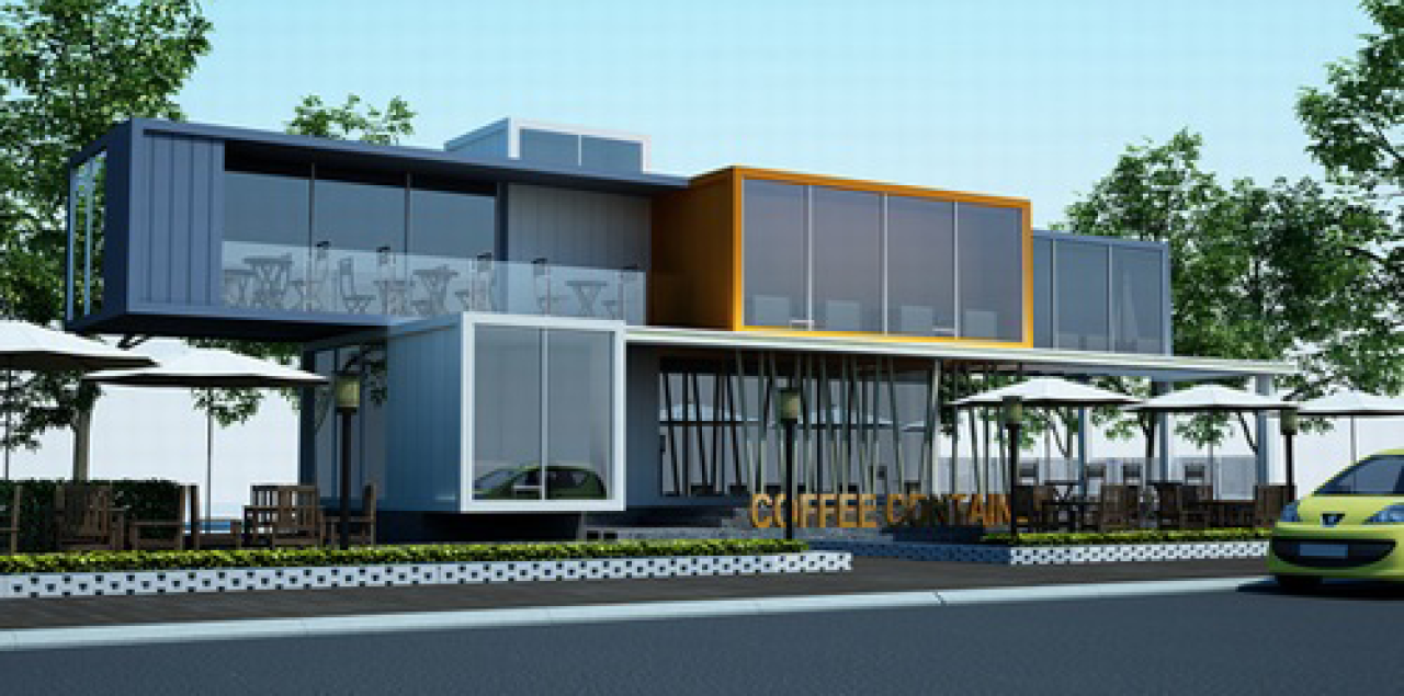 Car Showroom Made Of Container worth Billions dong