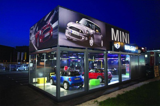 Car Showroom Made Of Container worth Billions dong