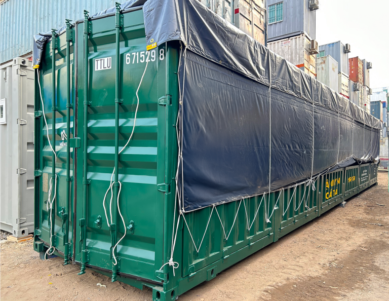 Open top container là gì? Chi tiết về Open top container