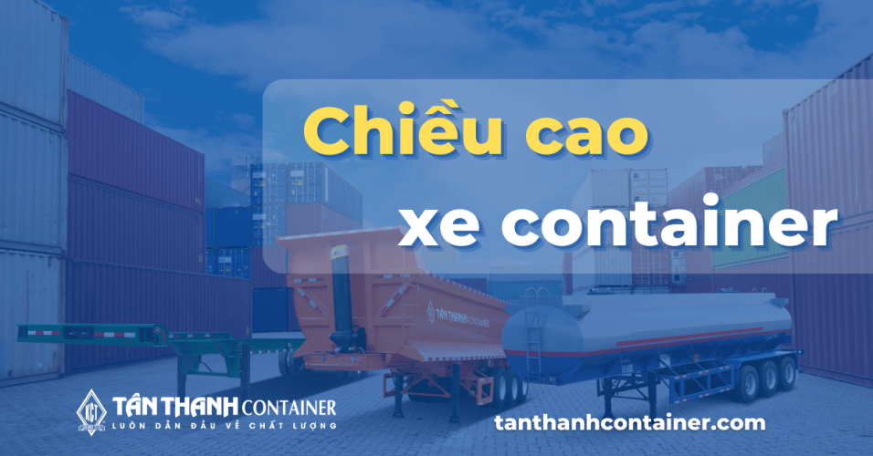 Chiều cao container theo quy định ISO là bao nhiêu?